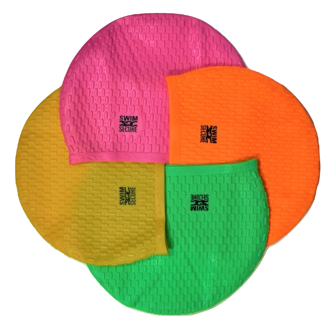 Bubble Swim Cap | Swim Secure | Outdoor Swimming | Big Head Swim Hat ...